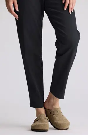 FREE FLY Pacifica Stretch Twill Drawstring Pants - Black Sand