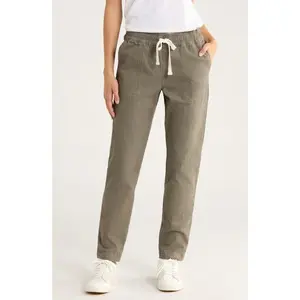 FREE FLY Pacifica Stretch Twill Drawstring Pants Smokey Olive