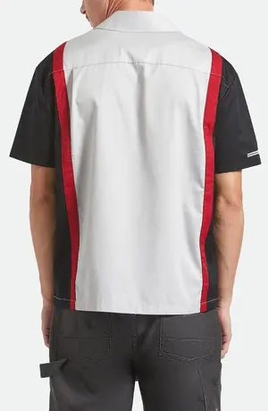 Brixton Coors Light Shake Down Short Sleeve Button-up Shirt