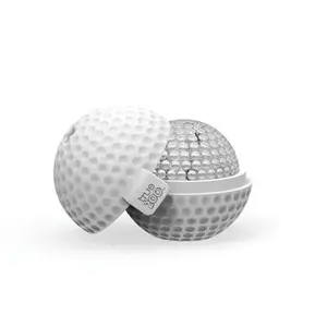 TRUEZOO Golf Ball Silicone Ice Mold - White
