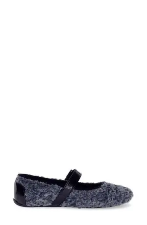 CANDICE COOPER Dafne Bird High Pile Fleece Flat - Grey
