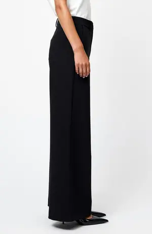 French Connection Azra Wide Leg Twill Pants