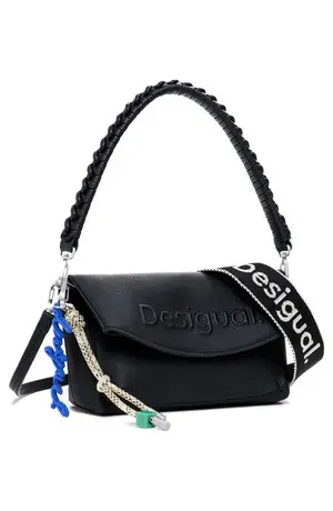 Desigual Faux Leather Shoulder Bag