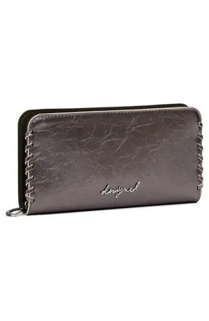 Desigual Long Faux Leather Wallet