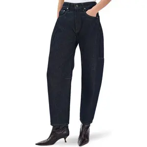 Rag & Bone Charlie Super High-waist Cropped Barrel Jeans - Twtri