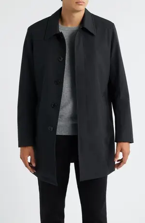 Cardinal Of Canada Mccord Water Repellent Raincoat - Black