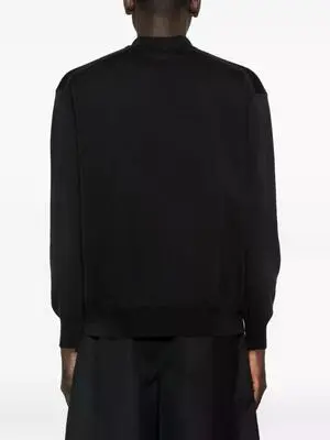 Comme Des Garçons Long-sleeved Polo Shirt - 2 Black