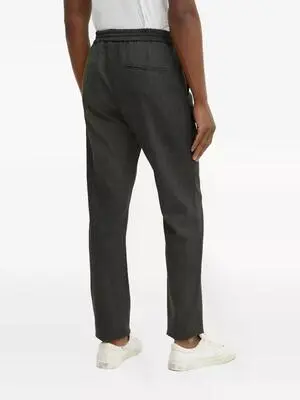 LES DEUX Herringbone Drawstring Trousers