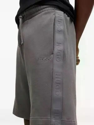 Hugo Logo-embroidered Shorts