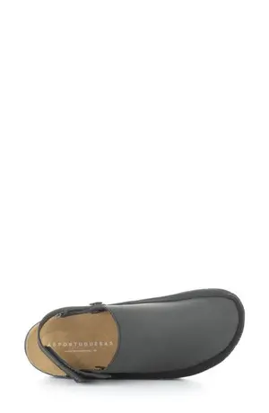 Fly London Platform Slingback Clogs - 000 Black Eco Nubuck