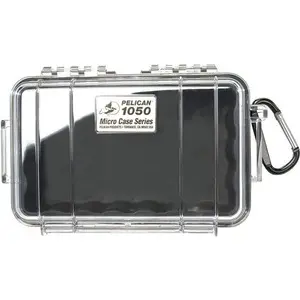 PELICAN 1050 Micro Case - Black/clear