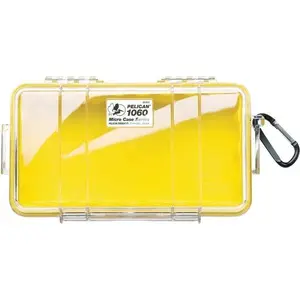PELICAN 1060 Micro Case For Iphone, Cell Phone, Gopro, Camera - Yellow
