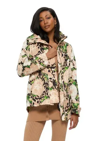 Gorski Floral Printed Lightweight Jacket