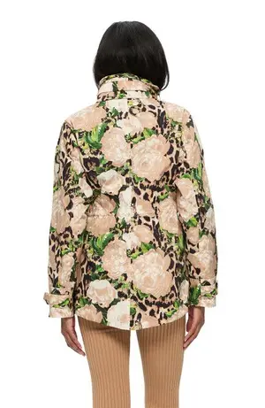 Gorski Floral Printed Lightweight Jacket