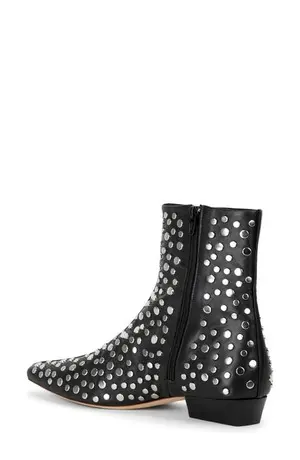 Staud Wally Studded Ankle Boots - Rivets