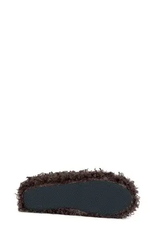 AZALEA WANG Darwin Faux Shearling Clog