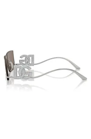 Dolce & Gabbana 60mm Rectangular Sunglasses