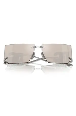 Dolce & Gabbana 60mm Rectangular Sunglasses