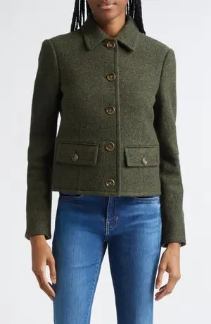 Women's Veronica Beard Green Jackets