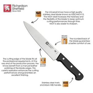 RICHARDSON SHEFFIELD Universal 8-inch Chef's Knife