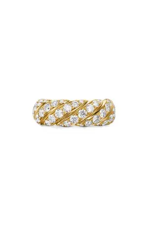 David Yurman Sculpted Cable Flex Band Ring