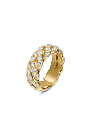 David Yurman Sculpted Cable Flex Band Ring