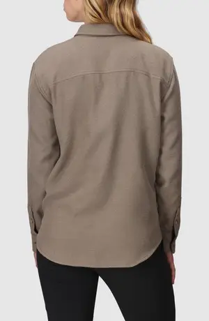 OUTDOOR RESEARCH Feedback Flannel Twill Overshirt - Sable