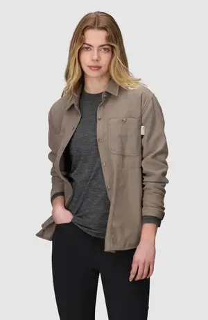 OUTDOOR RESEARCH Feedback Flannel Twill Overshirt - Sable
