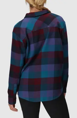 OUTDOOR RESEARCH Feedback Flannel Twill Overshirt - Winterberry Plaid