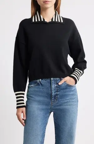 Frame Collared Knitwear For Women