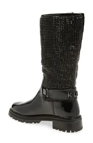 Kurt Geiger Crystal Embellished Boots