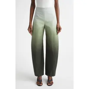 Alaïa Gradient Twisted Seam Round Trousers