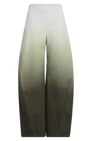 Alaïa Gradient Twisted Seam Round Trousers