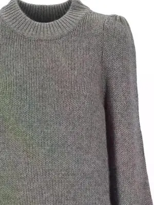 MADELEINE THOMPSON Wool Blend Sweater - Grey