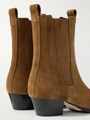 AeydĒ Agata Suede Ankle Boots - Brown