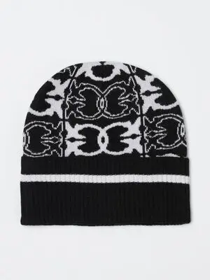 Pinko Patterned Beanie - Black