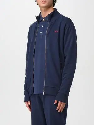 LA MARTINA Full Zip Sweatshirt - Blue
