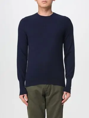 BALLANTYNE Crew Neck Pullover - Blue