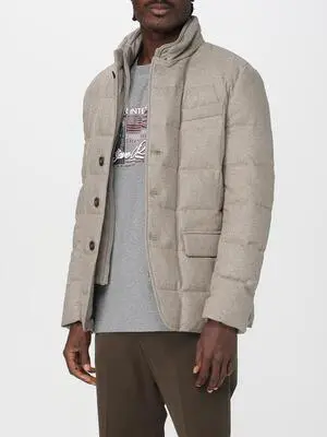 FAY Quilted Jacket - Brown