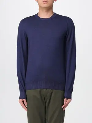FAY Crew Neck Pullover - Blue