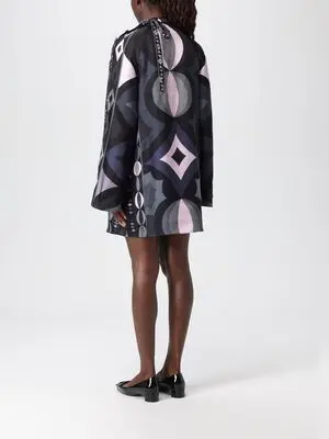 Emilio Pucci Printed Dress - Black