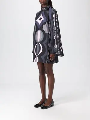 Emilio Pucci Printed Dress - Black