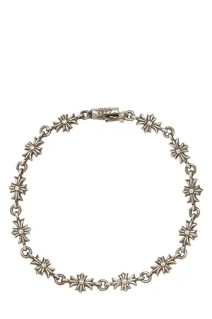 Chrome Hearts Sterling Crosses Bracelet - Silver