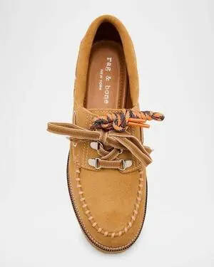 Rag & Bone Cameron Suede Boat Shoes