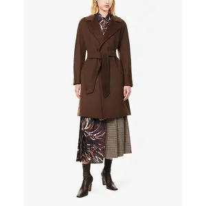Max Mara Corte Brushed Wool Coat