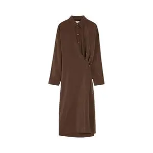 LEMAIRE Straight Collar Twisted Dress