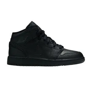 JORDAN 1 Mid Gs - Black