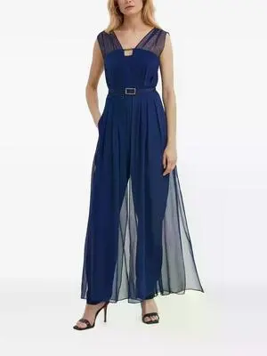Luisa Spagnoli Embellished Jumpsuit - Blue