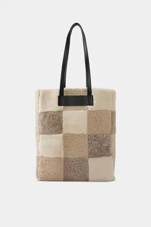 Bogner Hochalp Alexandria Shearling Tote Bag