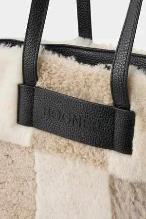 Bogner Hochalp Alexandria Shearling Tote Bag
